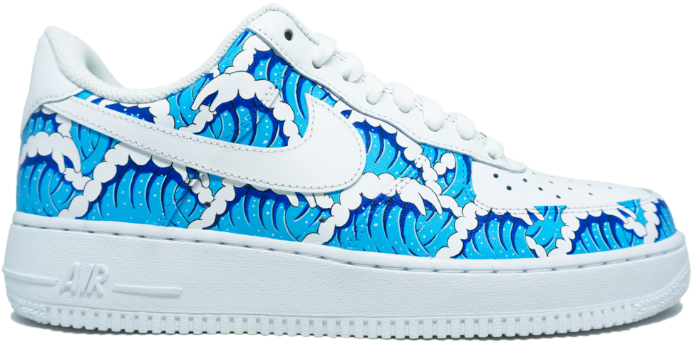 Big Blue Drip - Skate Shoe Clipart - Large Size Png Image - PikPng