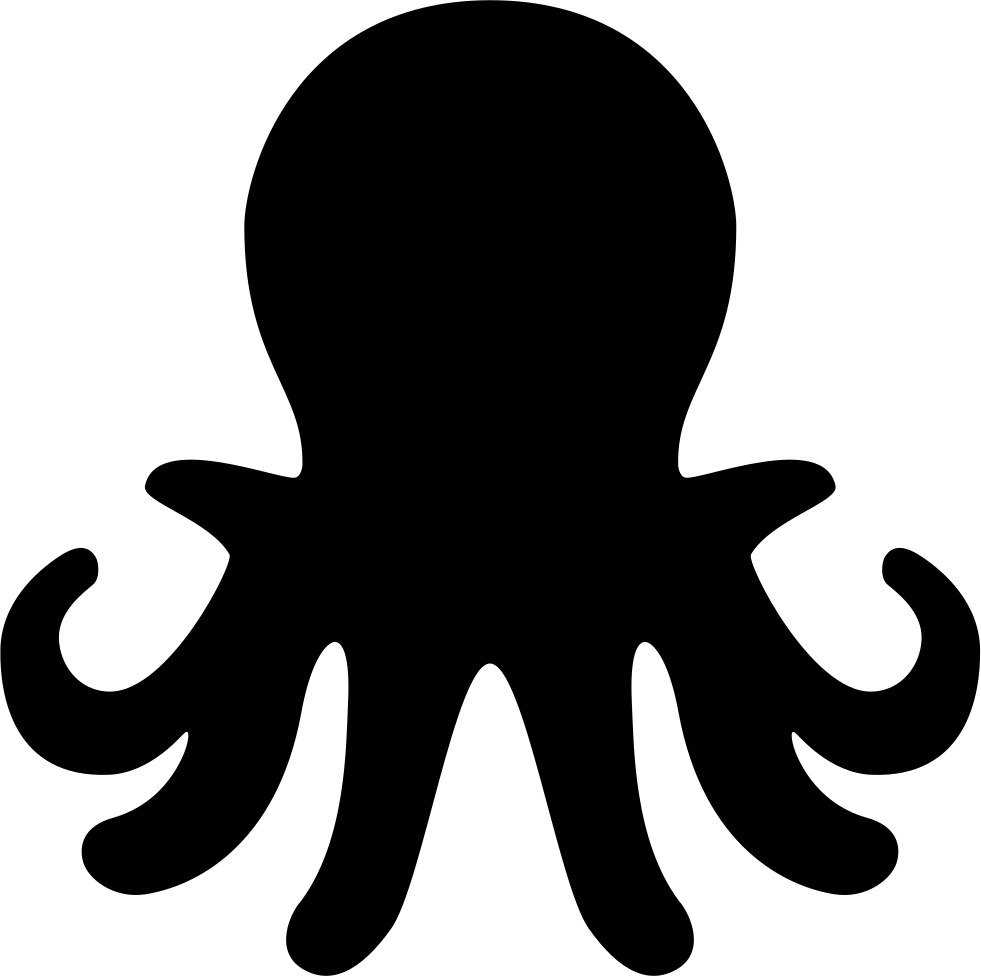 Png File Svg - Free Octopus Svg Clipart - Large Size Png Image - PikPng