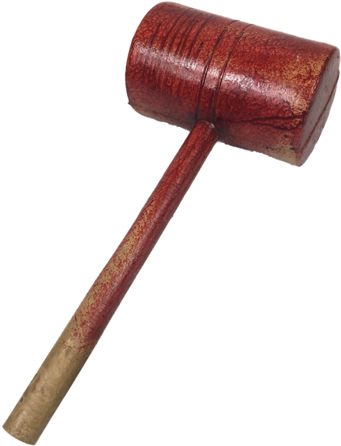 Clown Mallet Hammer - Clown Hammer Bloody Clipart - Large Size Png ...