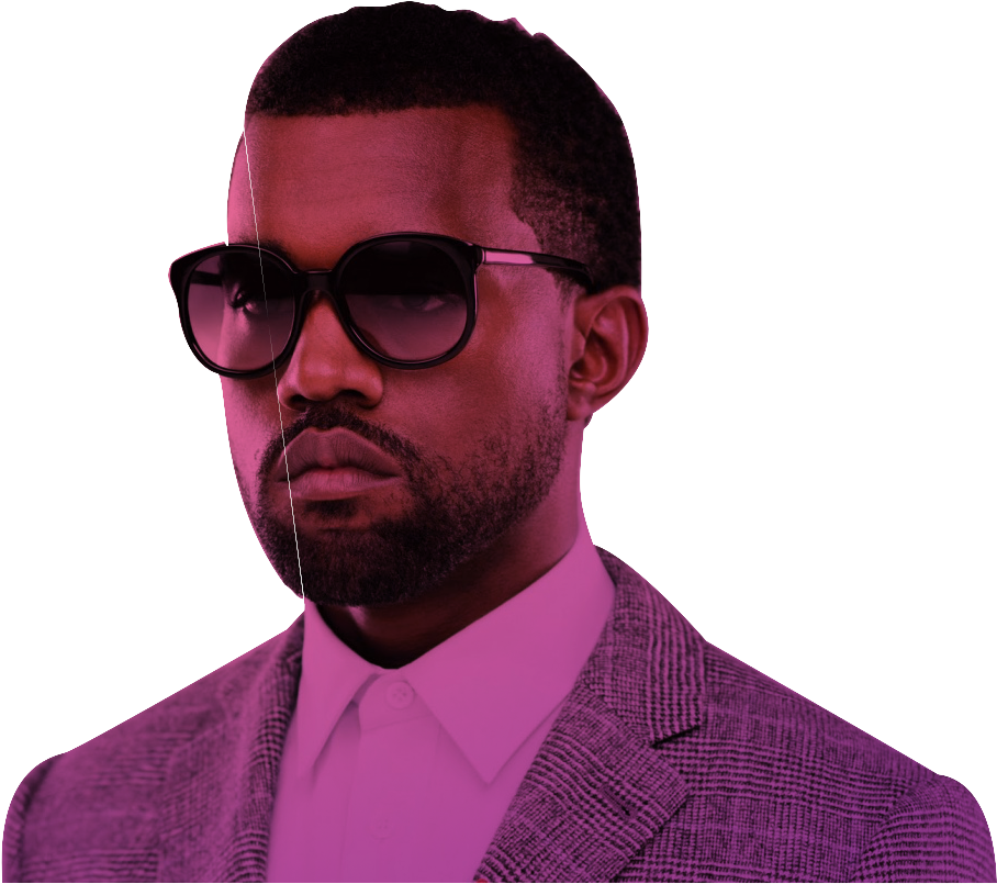 Kanye West Clipart - Large Size Png Image - PikPng
