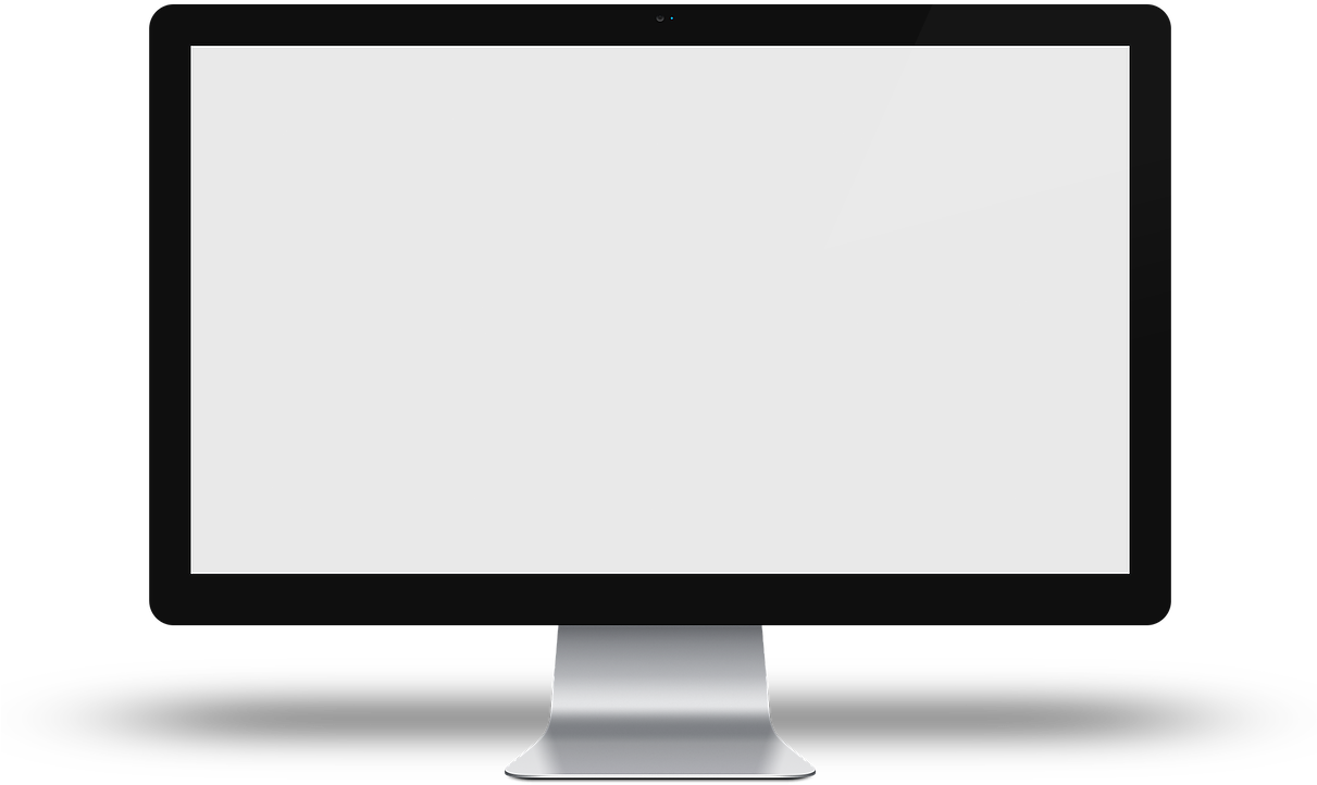 Download Mac Blank - Apple Display Mockup Clipart Png Download - PikPng