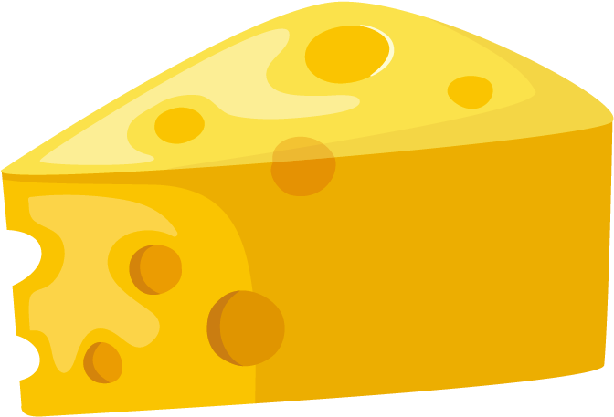 Cheese Vector Melted - Melting Cheese Png Cartoon Clipart - Large Size ...