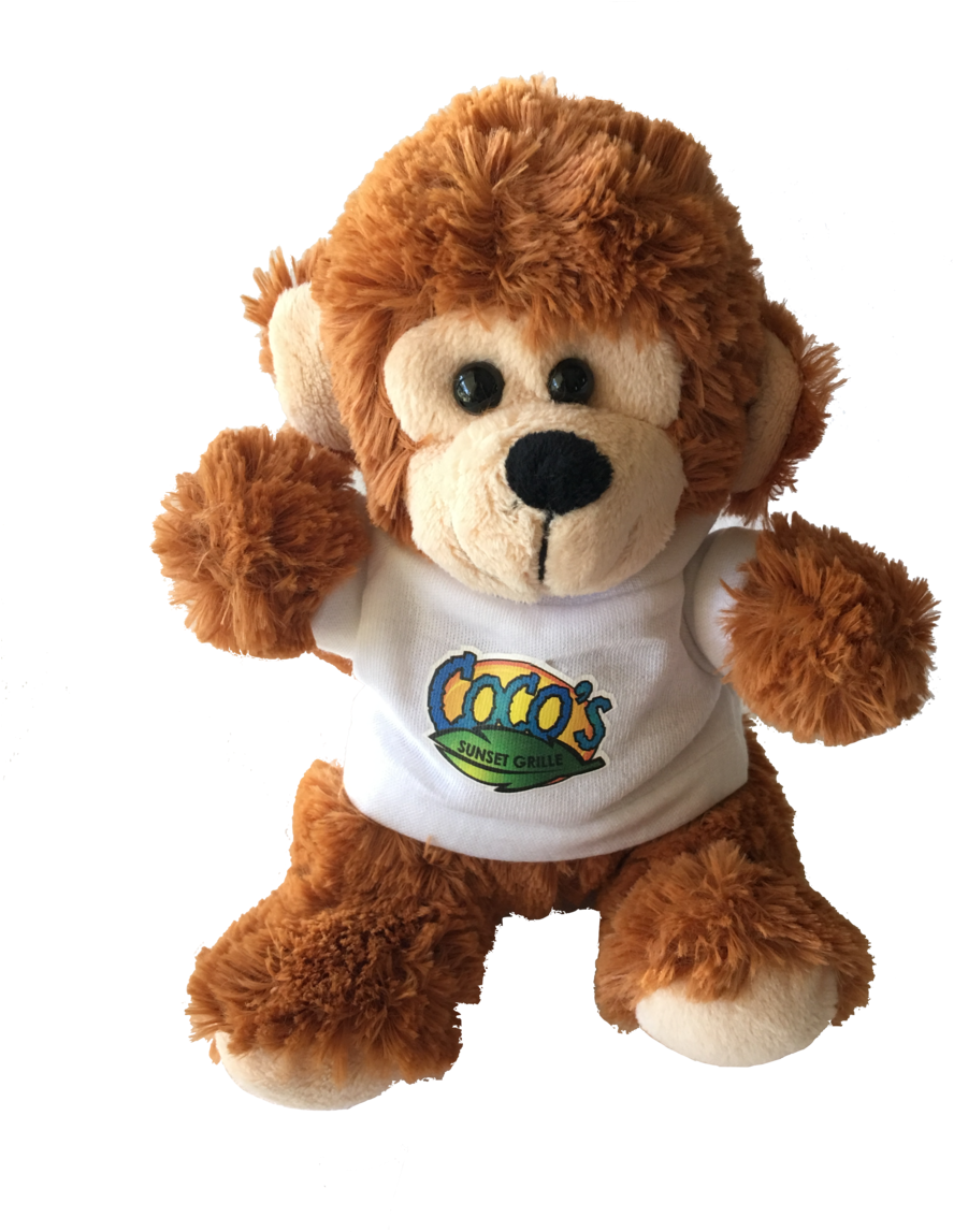 Monkey - Stuffed Toy Clipart - Large Size Png Image - PikPng