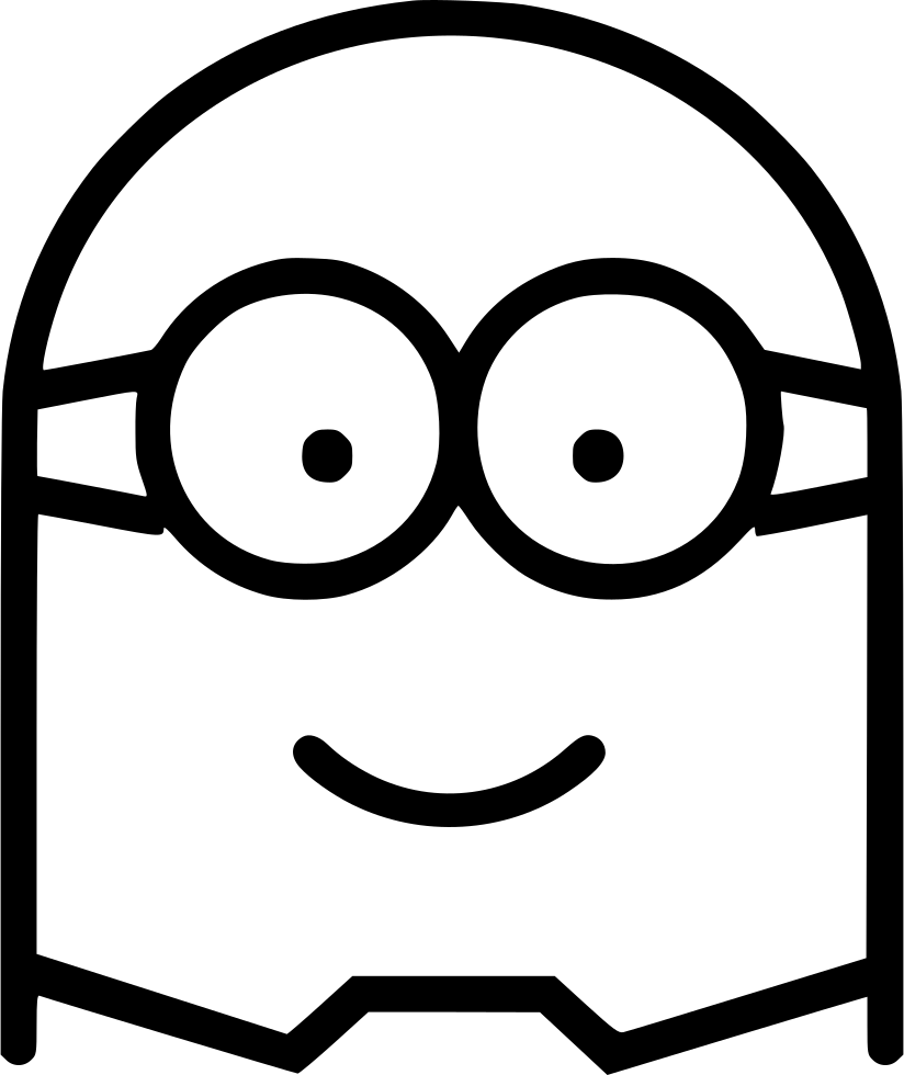 Png File Svg - Minion Outline Clipart - Large Size Png Image - PikPng