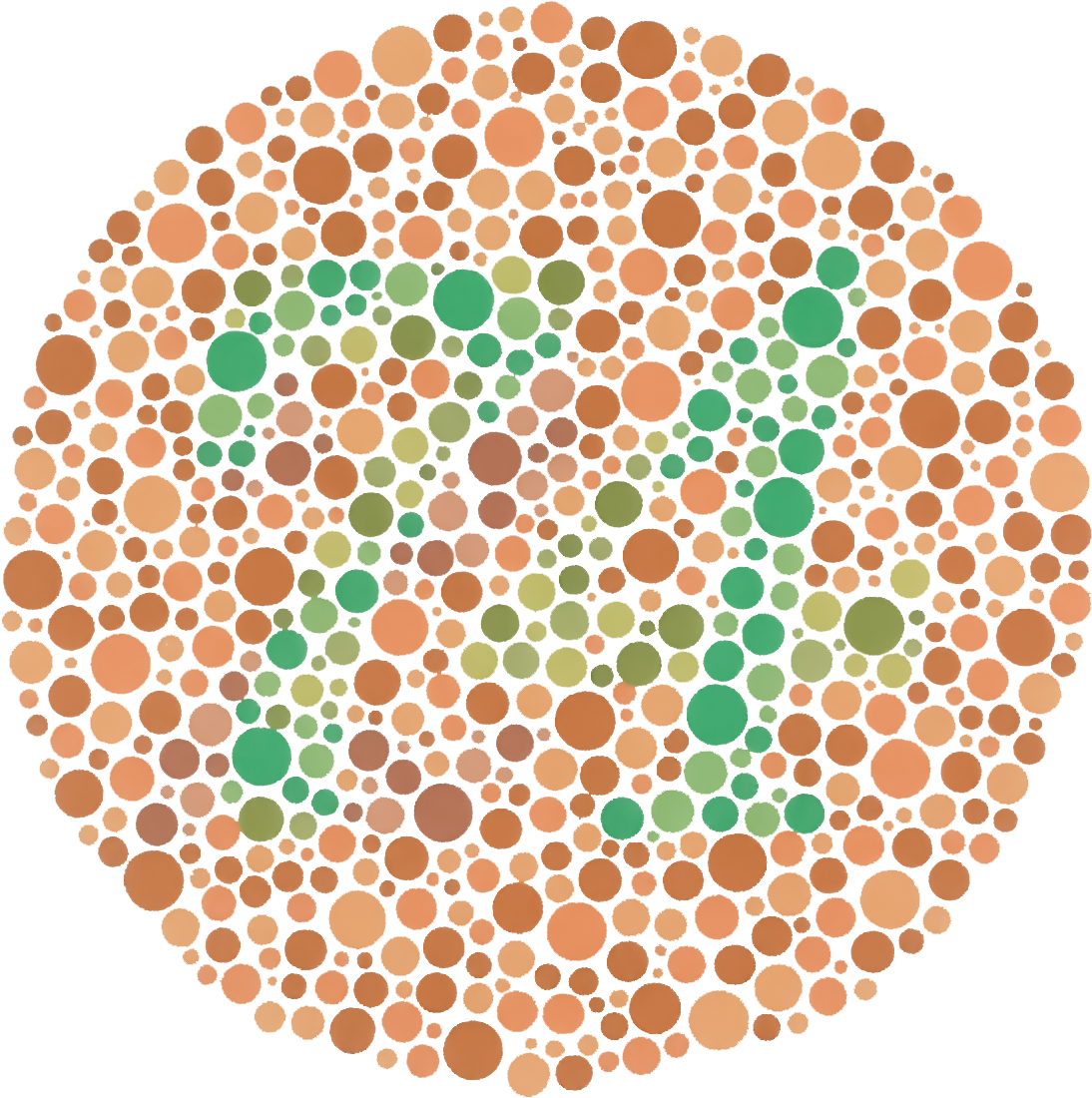 Colour Blind Pattern Clipart - Large Size Png Image - PikPng