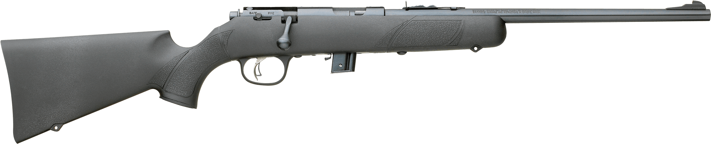 Drawn Rifle Bolt Action Rifle - Marlin Bolt Action 22 Clipart - Large ...