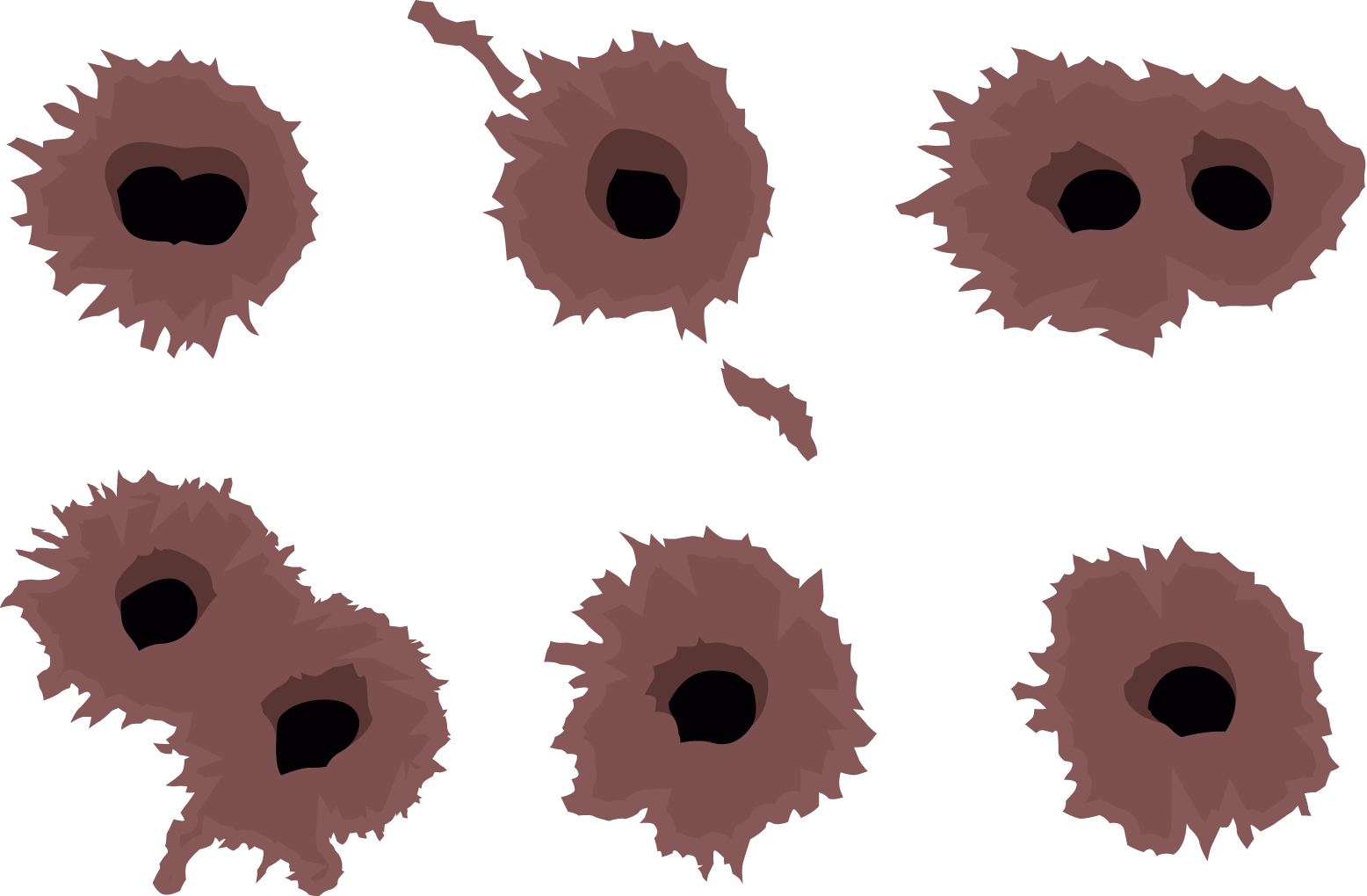 Metal Bullet Rusty - Rusty Bullet Hole Png Clipart - Large Size Png ...