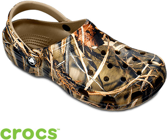 Realtree - Crocs Clipart - Large Size Png Image - PikPng