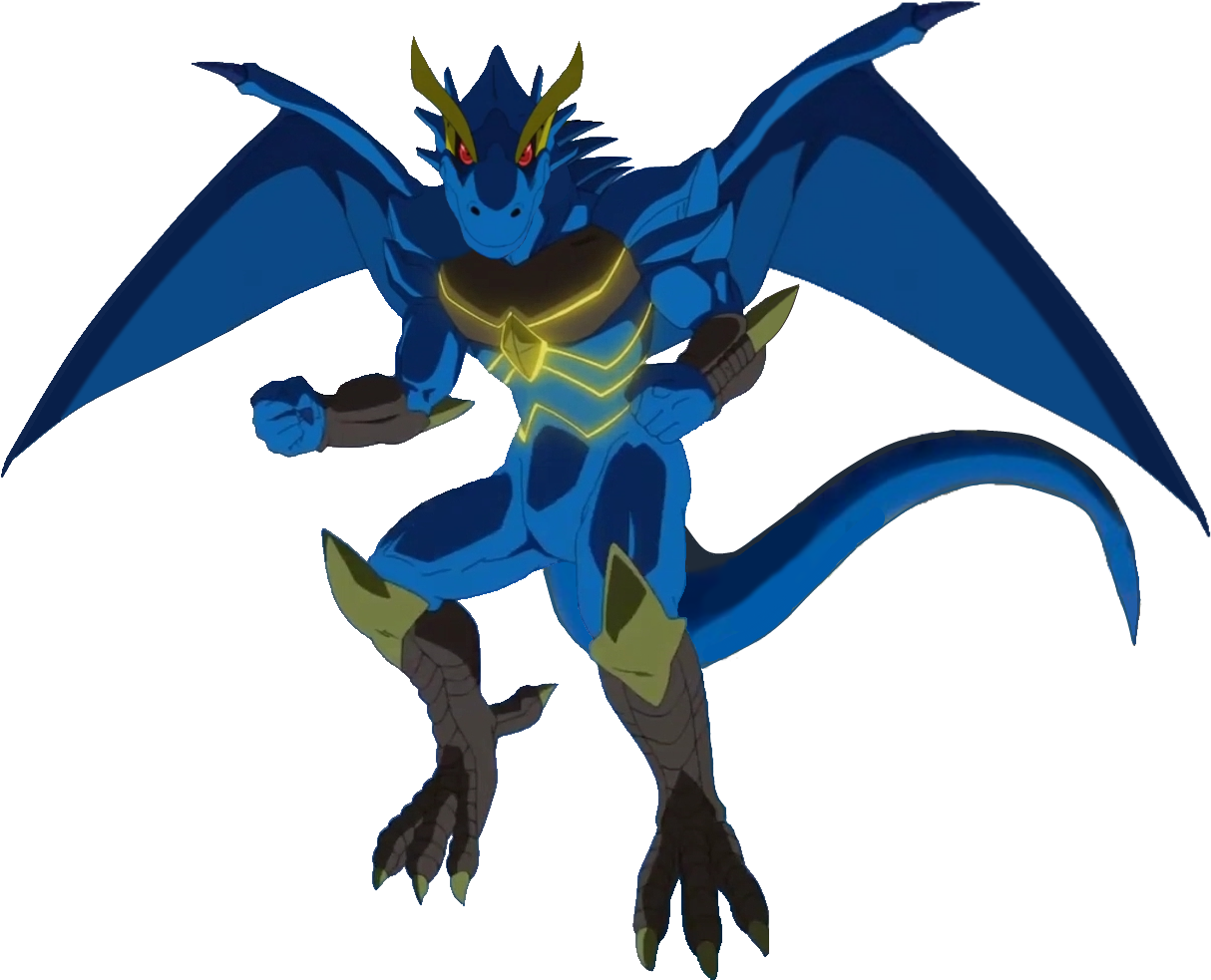 Blue Dragon Costum Render - Blue Dragon Anime Noi Clipart - Large Size ...