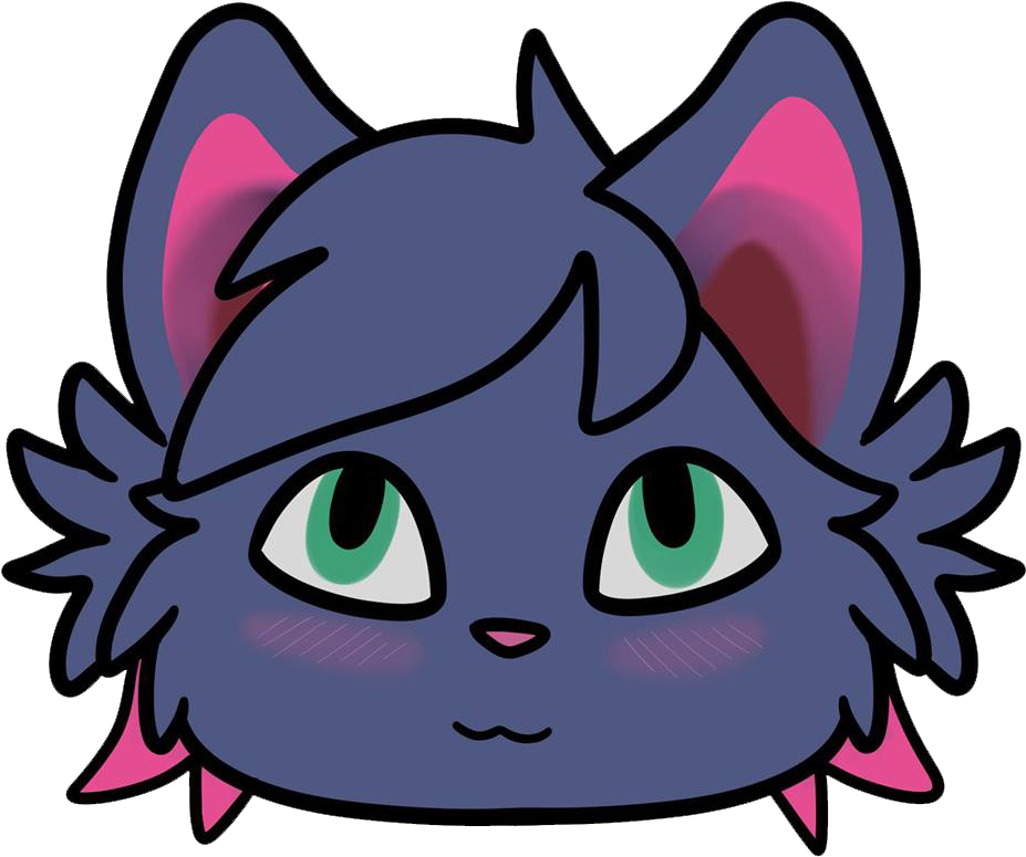 'aggressive Dante' By Rabbitf0x - Cat Yawns Clipart - Large Size Png ...