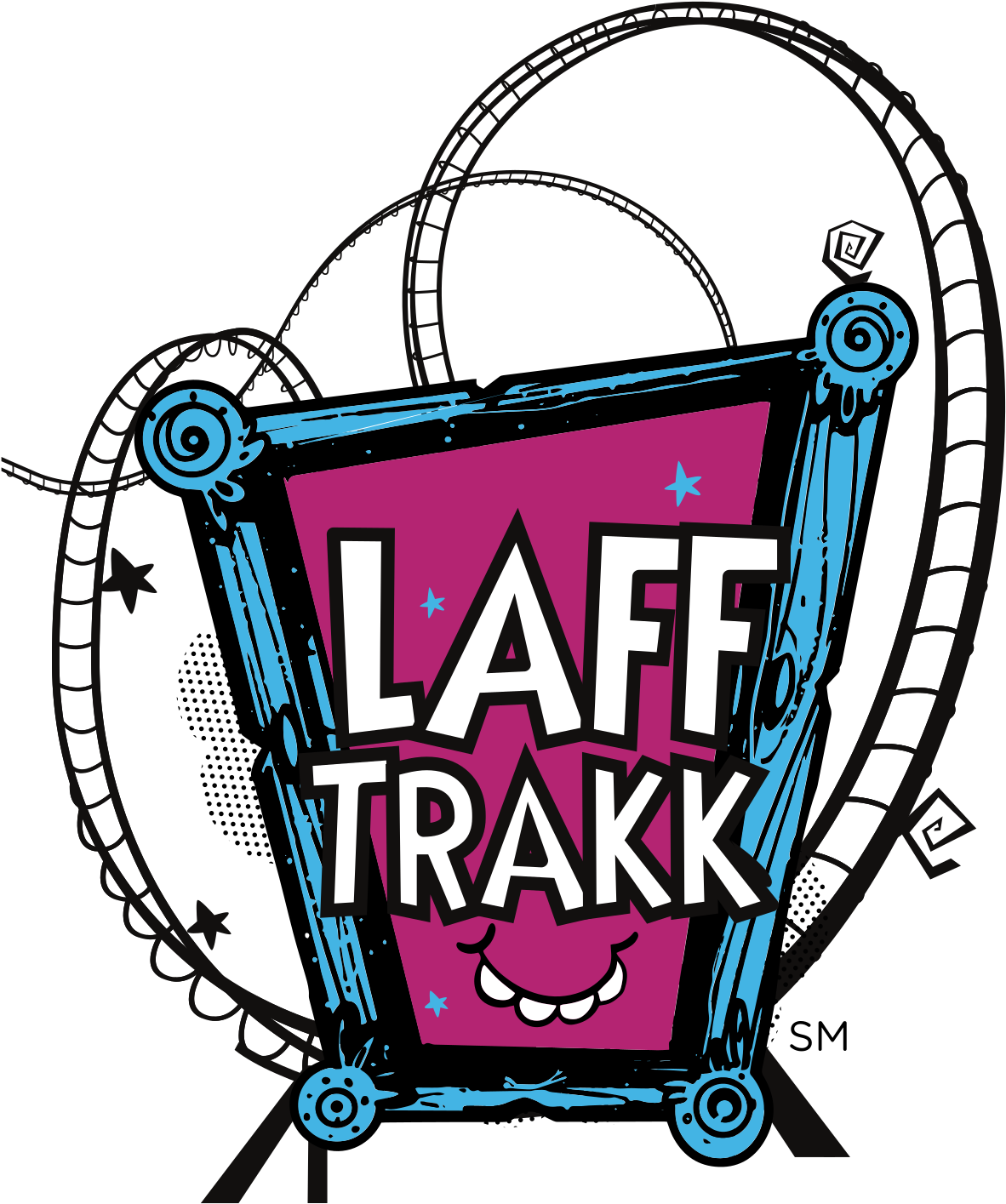 Hersheypark Laff Trakk Logo Clipart - Large Size Png Image - PikPng