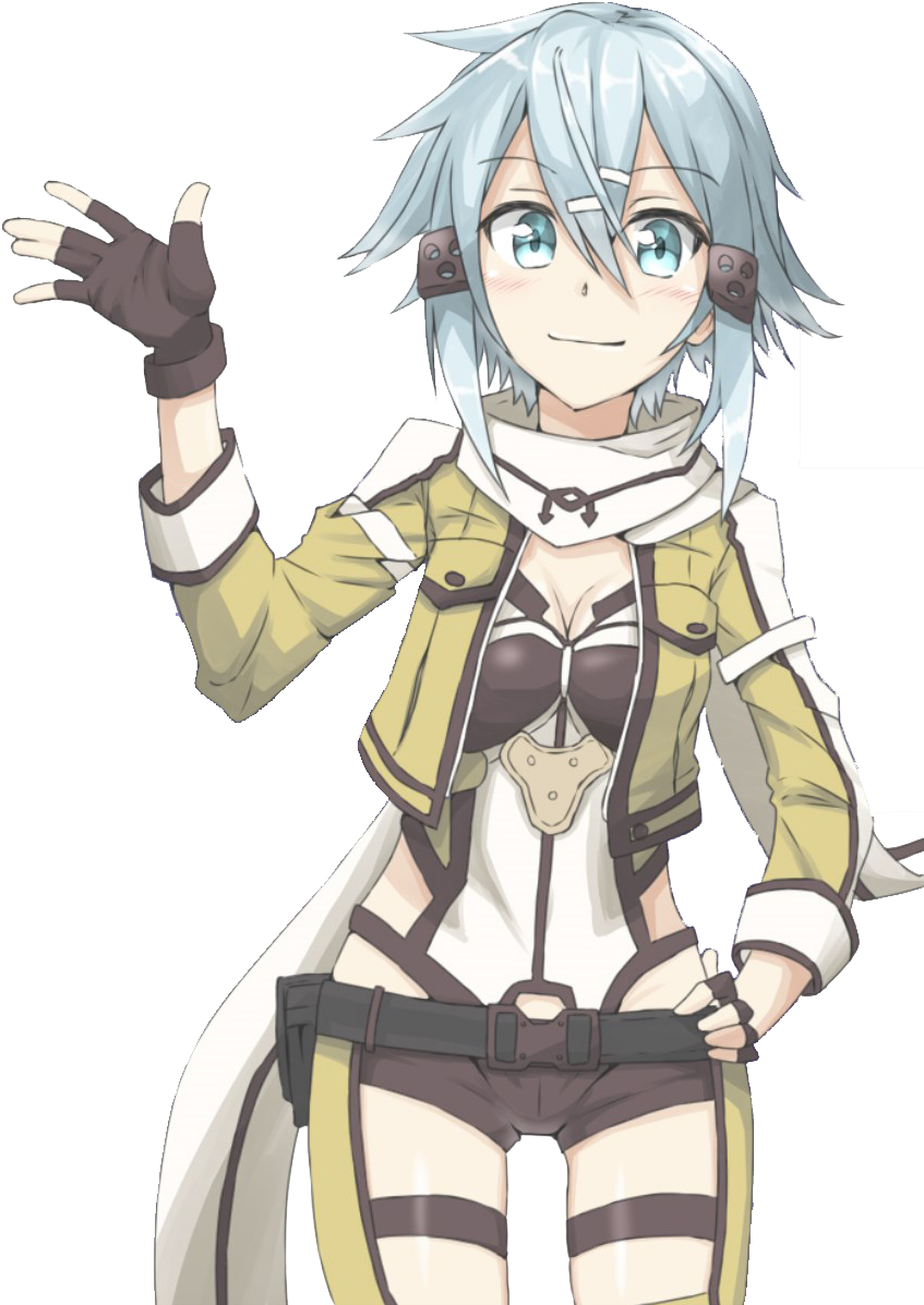 View Sinon 2 , - Sinon Sao Render Clipart - Large Size Png Image - PikPng