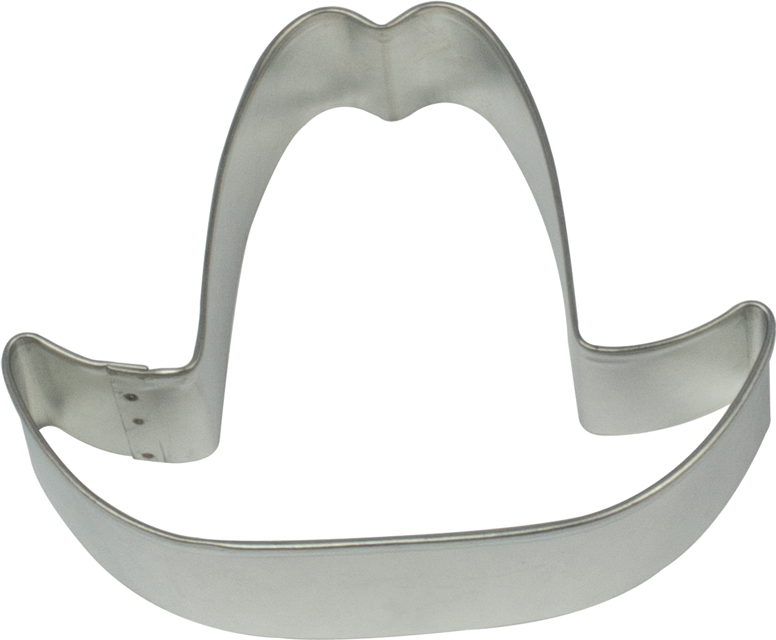 X0071, Cowboy Hat 4" - Cookie Cutter Clipart - Large Size Png Image ...