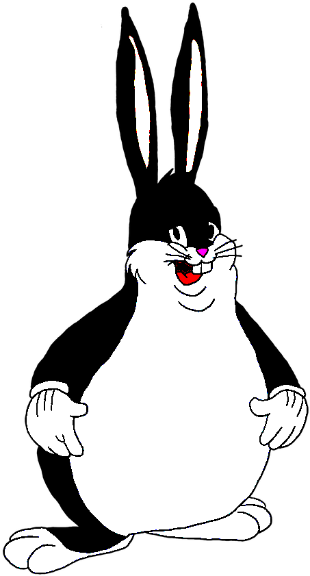 Big Chungus Vector By Vexikkk Dcv33c0 Pre - Big Chungus Meme Drawing ...