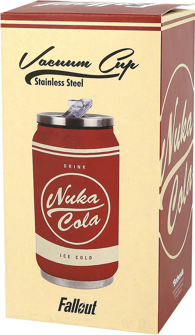 Fallout Nuka Cola Vacuum Cup Stainless Steel Can Unisex - Fallout Metal ...