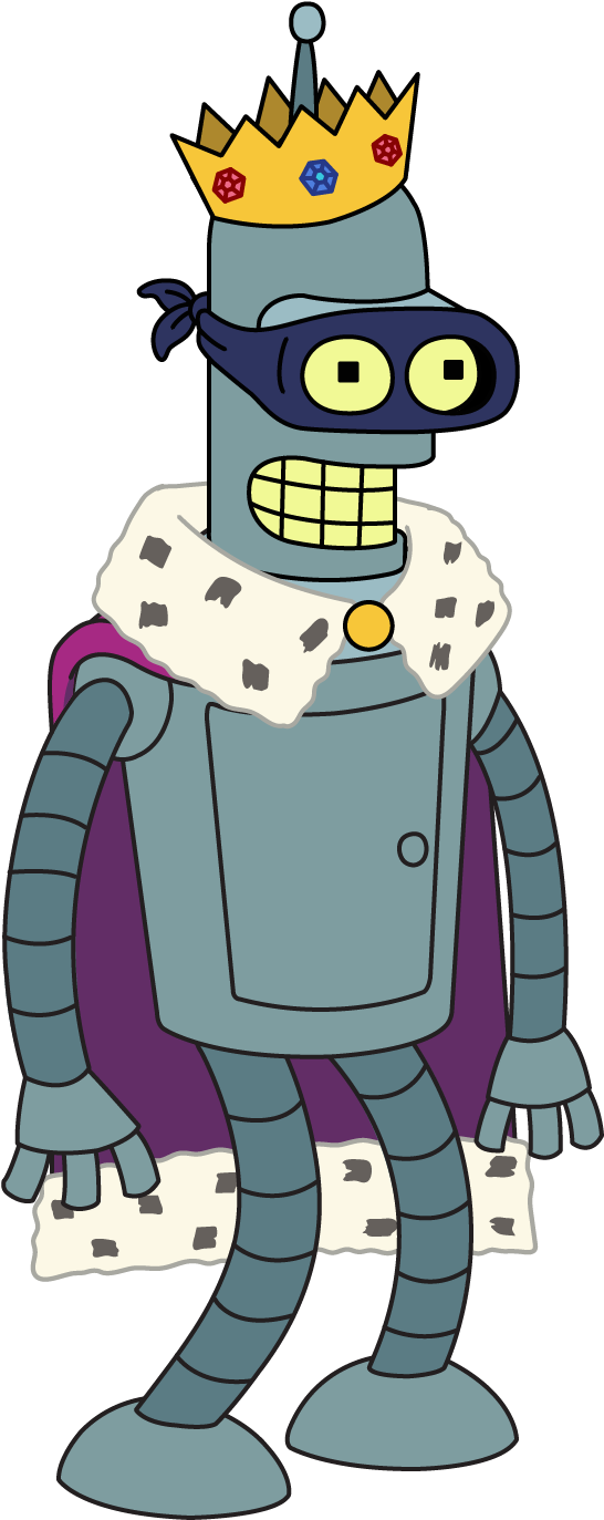 Bender Super King Clipart - Large Size Png Image - PikPng