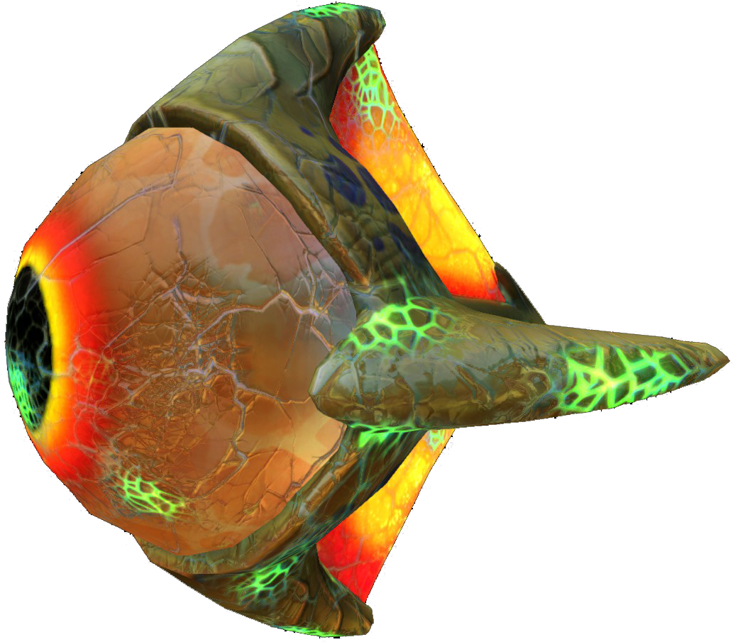 Infected Lava Eyeye - Eyeye Subnautica Clipart - Large Size Png Image ...