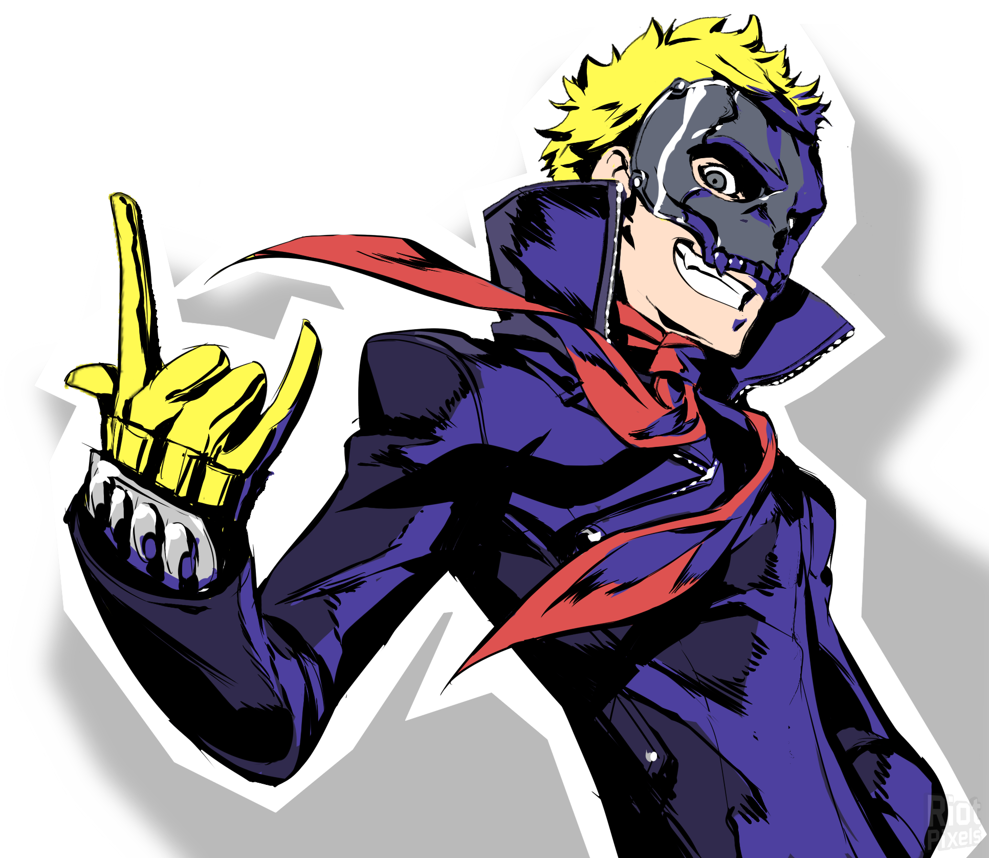 Persona 5 Clipart - Large Size Png Image - PikPng
