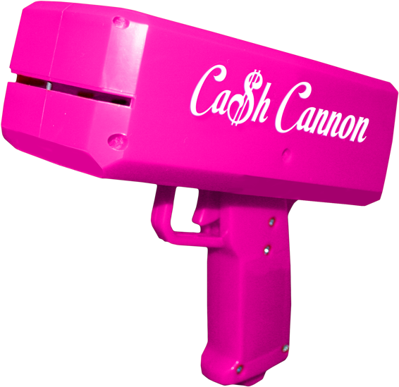 Make It Rain Cash Money Gun - Cash Cannon Png Clipart - Large Size Png ...