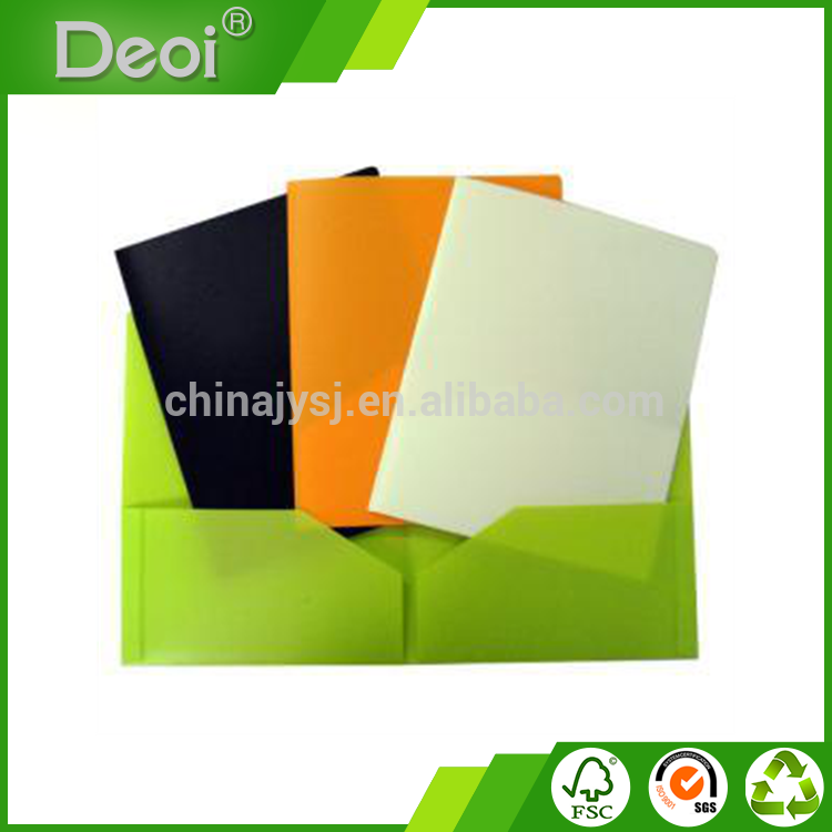 Customized Colorful Pp Two Pockets File Folder - Visiting Card Folder ...