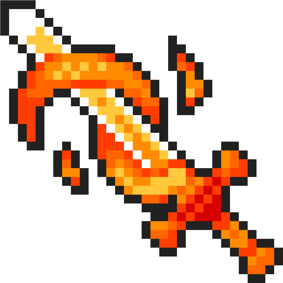 Fire Sword Png - Pokemon Gengar Pixel Art Clipart - Large Size Png ...