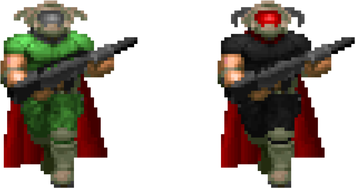 Doom Concept Evil Marines Revised By Mryayayify - Brutal Doom Evil ...