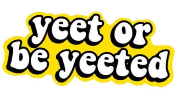 Download #yeet #yeeted #meme #png #filler #yellow - Yeet Or Be Yeeted ...