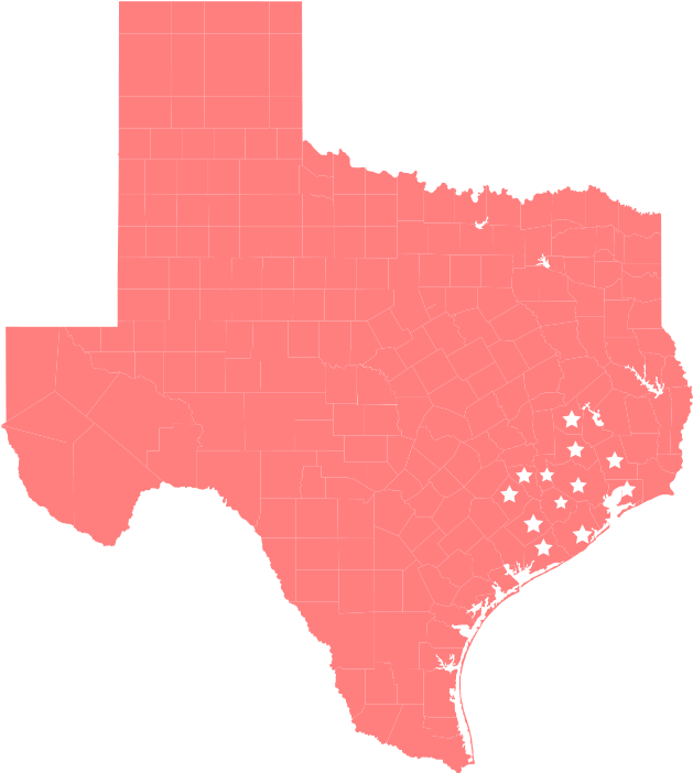Texas Map - Texas Map With Capital Clipart - Large Size Png Image - PikPng