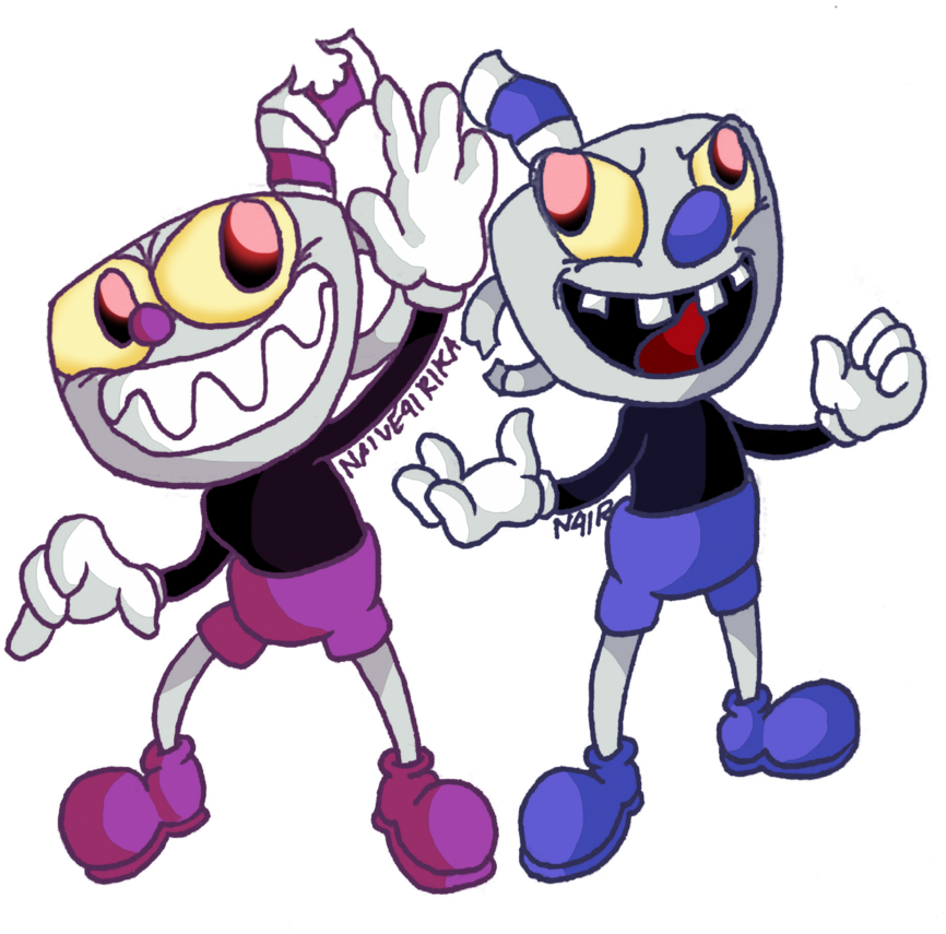 Cuphead Drawing Fan Art Clipart - Large Size Png Image - PikPng