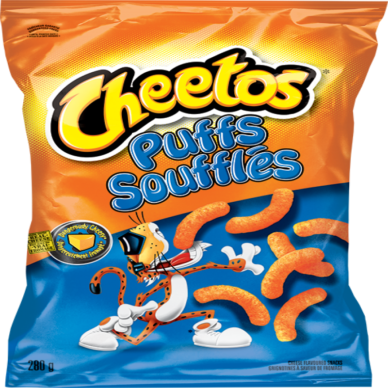 Cheetos Puffs Canada Clipart - Large Size Png Image - PikPng