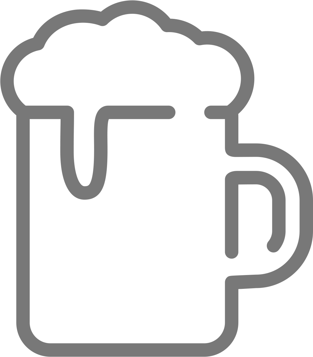 Beer-glass - Happy Hour Clipart - Png Download - Large Size Png Image ...