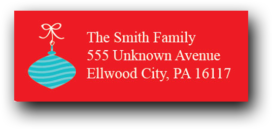 Blue Christmas Bulb Label - Graphic Design Clipart - Large Size Png ...