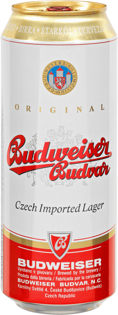 Budweiser Budvar (czechvar) 12° Clipart - Large Size Png Image - PikPng