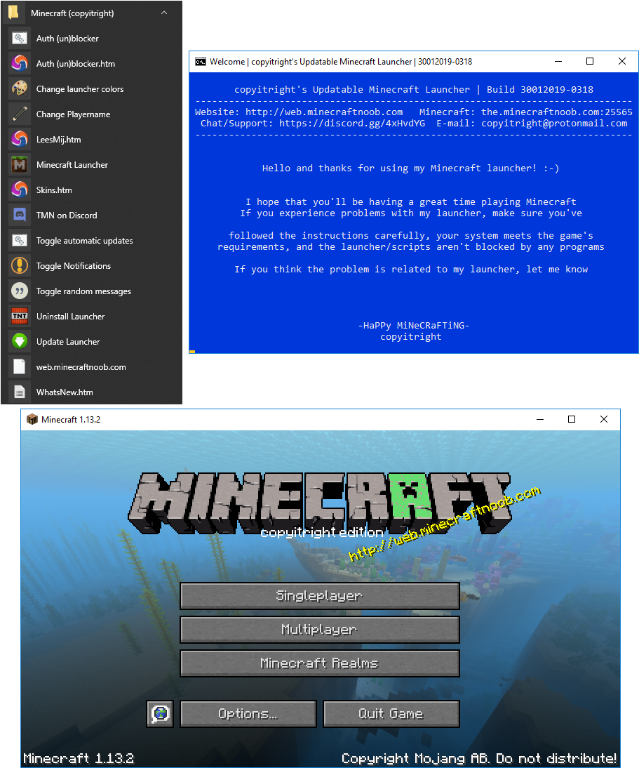 Copyitright's Updatable Minecraft Launcher - Minecraft Clipart - Large ...