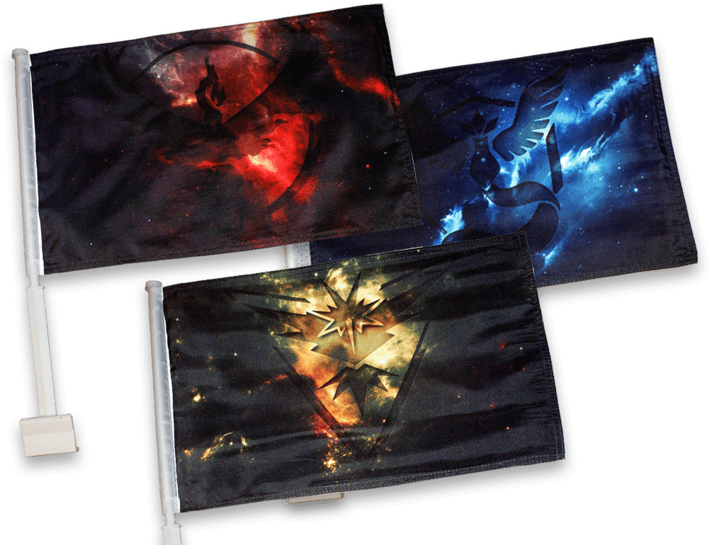 Pokemon Flag Pokemon Go Flags - Modern Art Clipart - Large Size Png ...