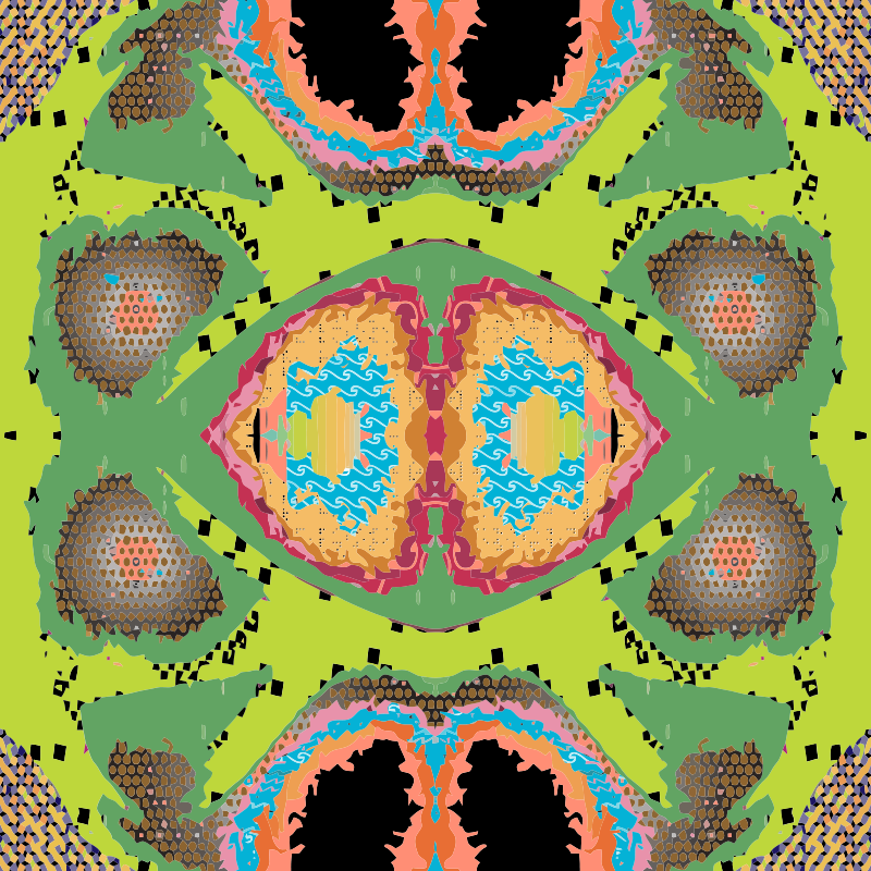 Fractal Art Clipart - Large Size Png Image - PikPng