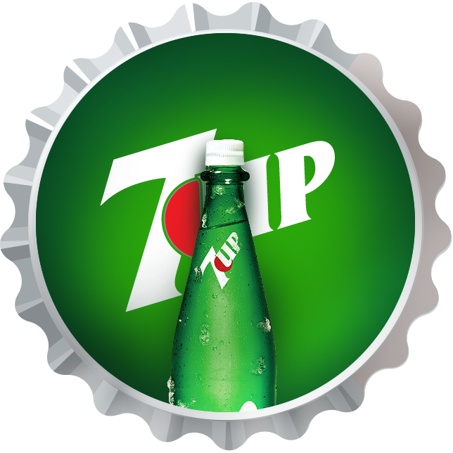 7 Up Bottle Cap , Png Download Clipart - Large Size Png Image - PikPng