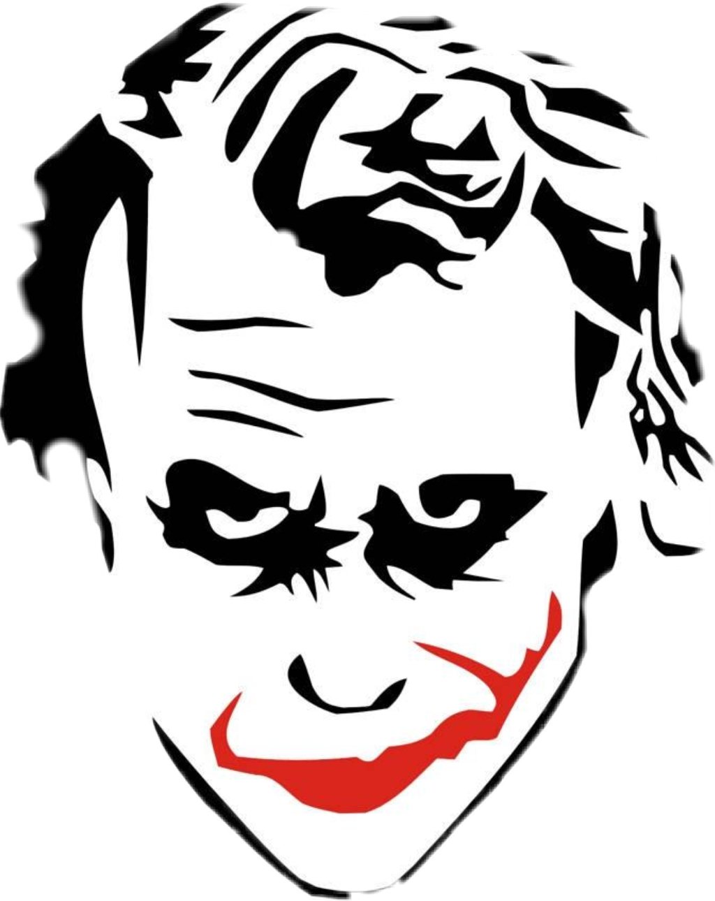 Joker Sticker - Joker Stickers For Bikes Clipart - Large Size Png Image ...