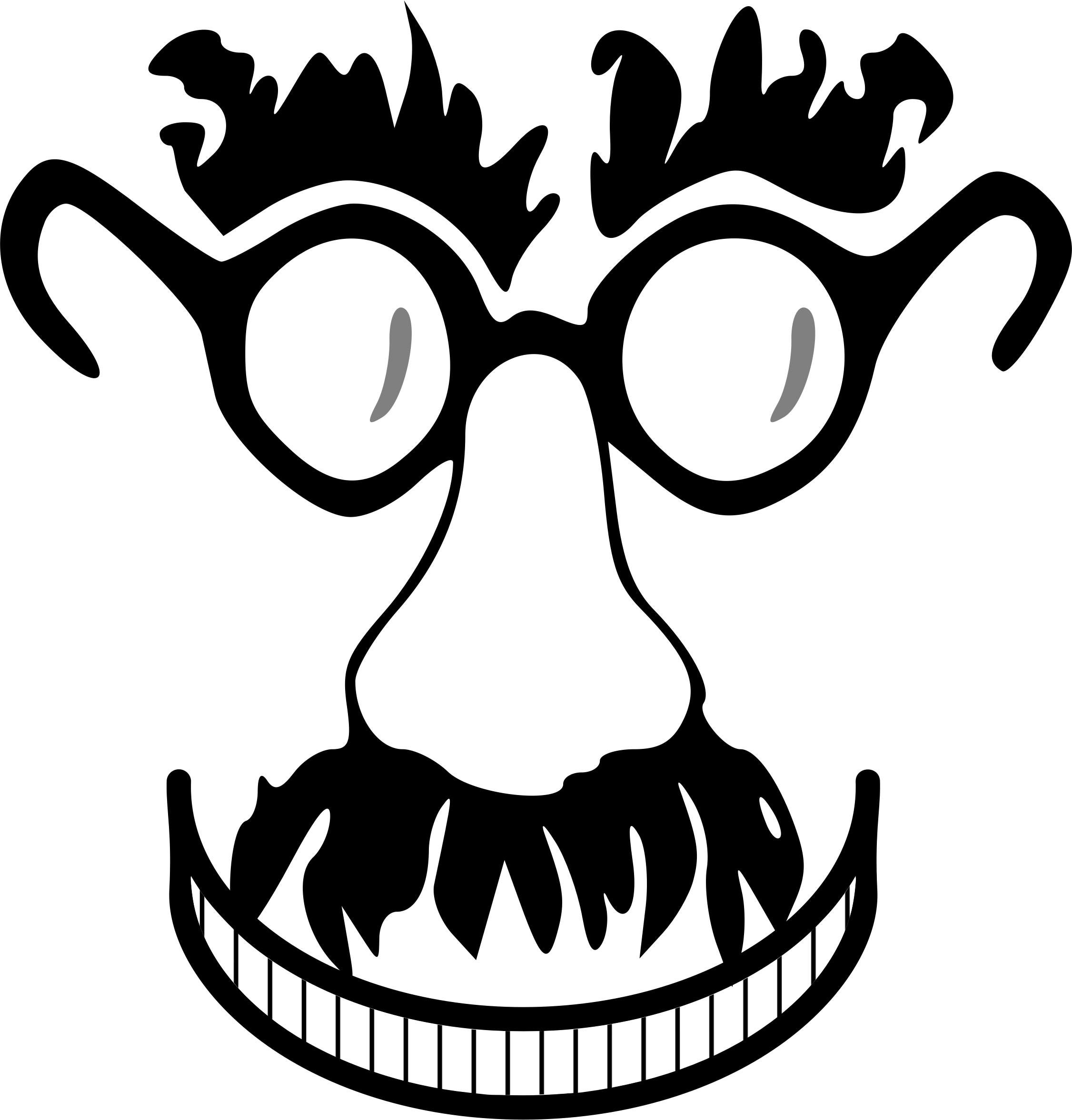 Groucho Marx Glasses Png Clipart - Large Size Png Image - PikPng