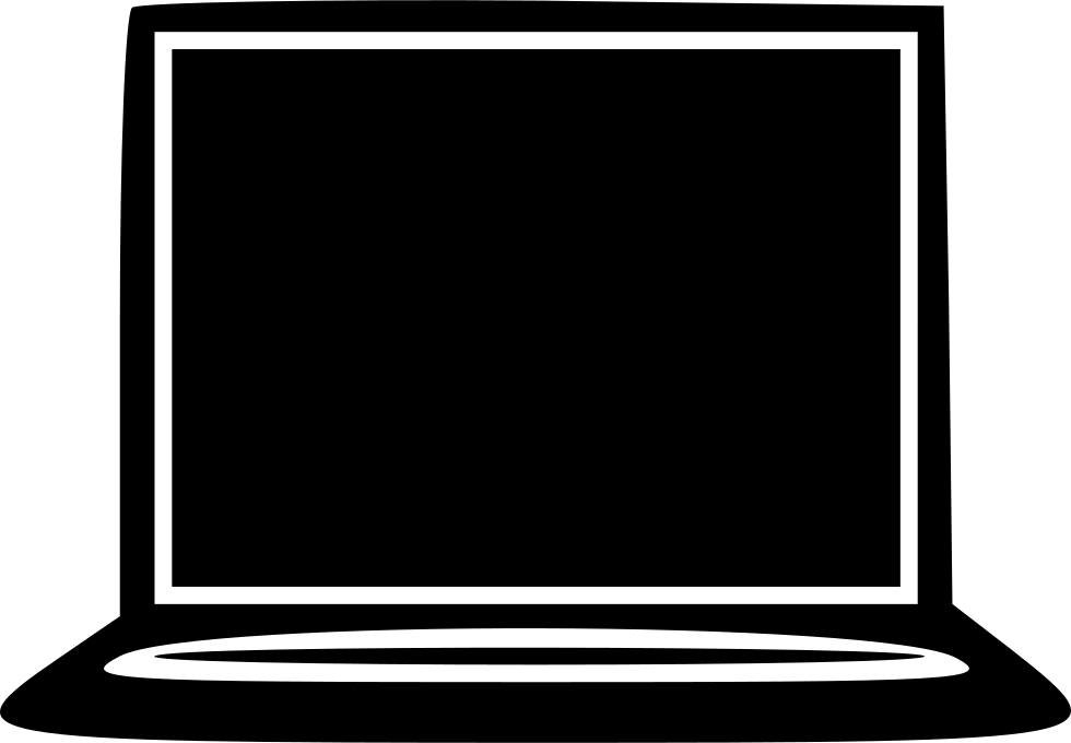 Laptop Svg Flat - Laptop Clipart - Large Size Png Image - PikPng