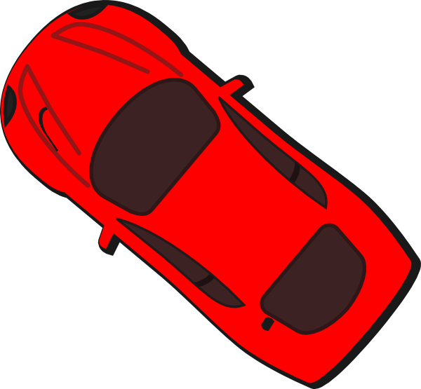 Car Top View Clipart - Large Size Png Image - PikPng