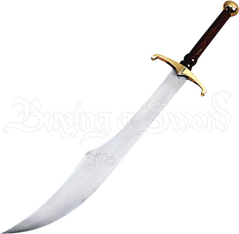 Scorpion Swords & Knives - Scimitar Sword Clipart - Large Size Png ...