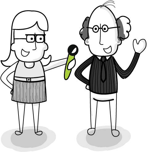 Expert Interview - Cartoon Clipart - Large Size Png Image - PikPng