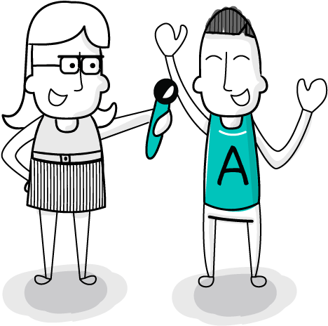 Interview - Cartoon Clipart - Large Size Png Image - PikPng