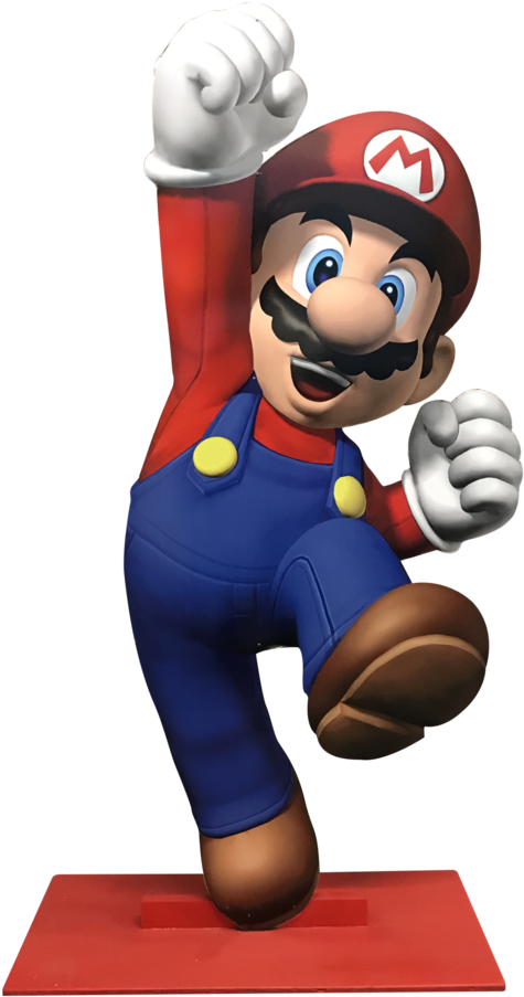 Super Mario Standee - Mario Bros Clipart - Large Size Png Image - PikPng
