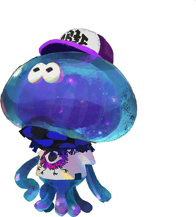 Jelonzo Wiki Fandom Powered - Jellyfish From Splatoon Clipart - Large ...