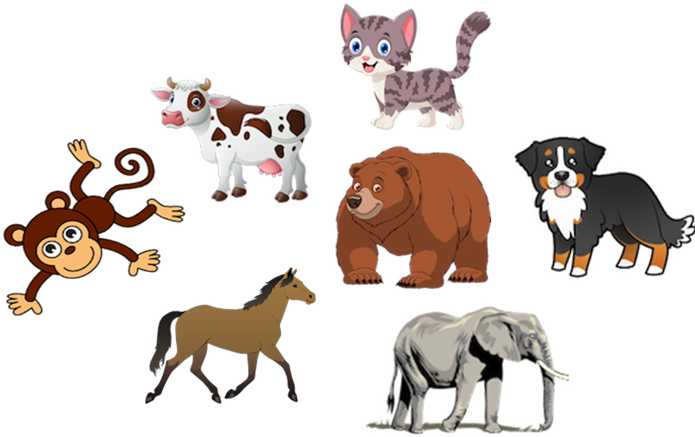 Animals - Cartoon Clipart - Large Size Png Image - PikPng