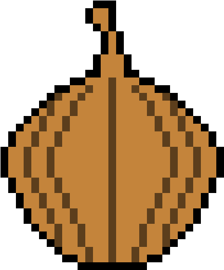 Onion - Minecraft Ball Pixel Art Clipart - Large Size Png Image - PikPng