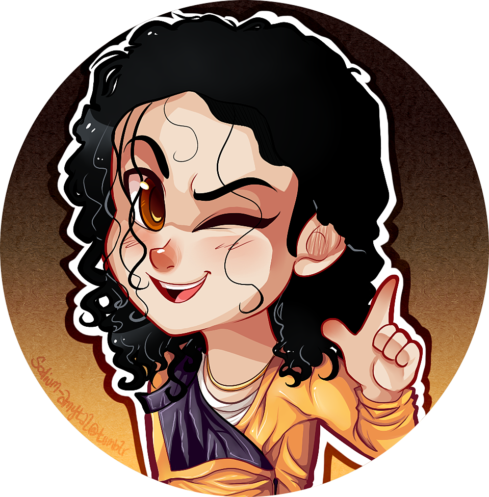 Z75555555555555555h - Michael Jackson Cartoon Png Clipart - Large Size ...