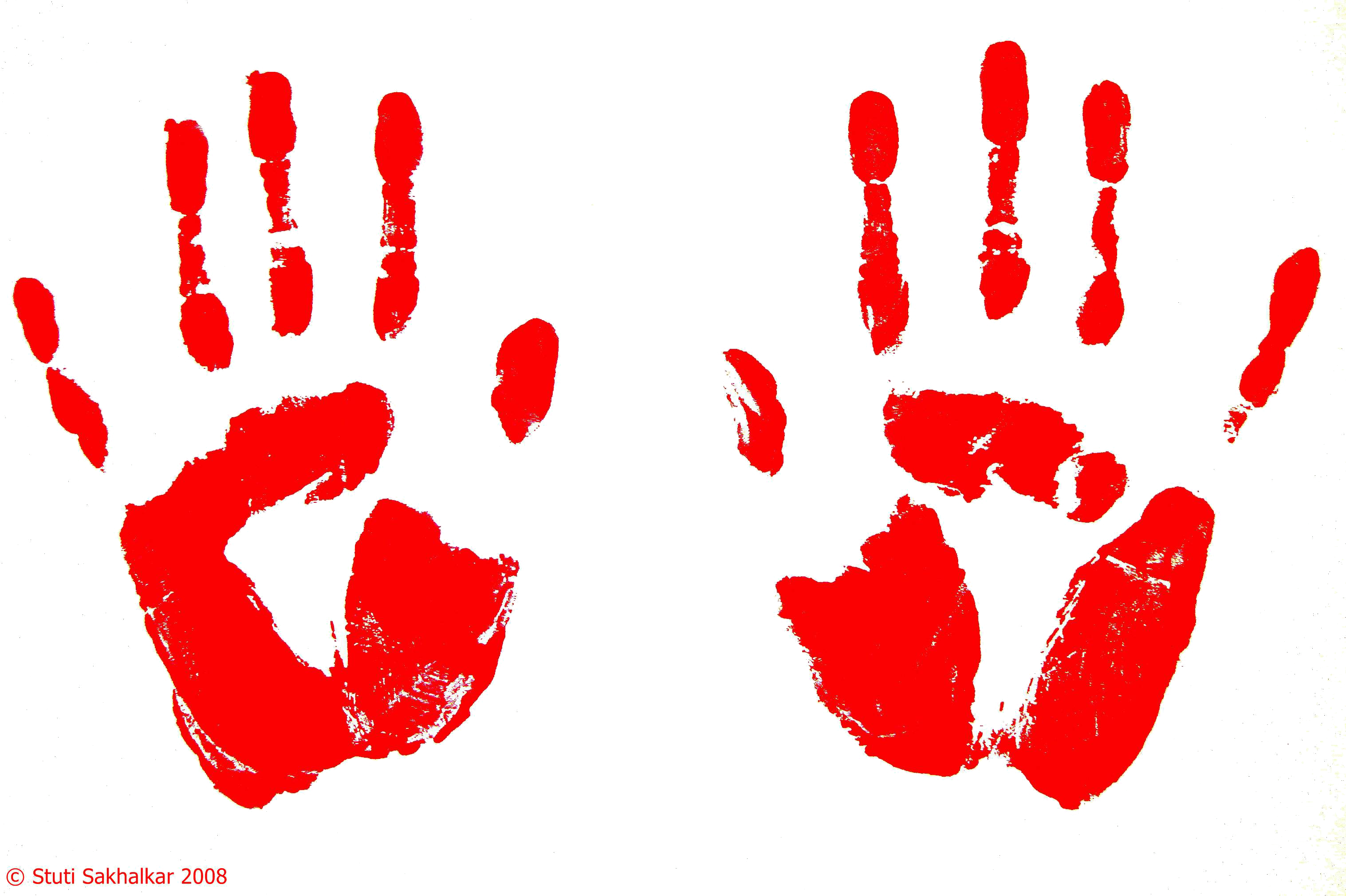 Handprint Transparent Negative - Holi Colourful Hand Png Clipart ...